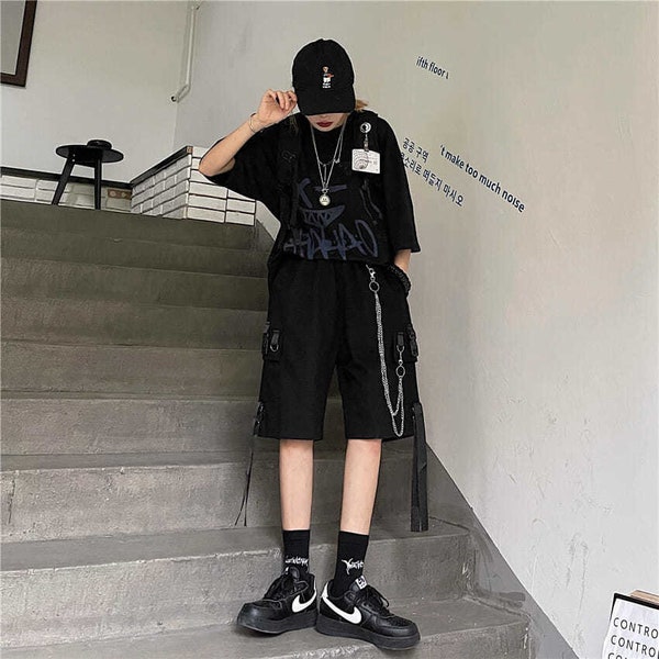 Shorts With Chain - Etsy