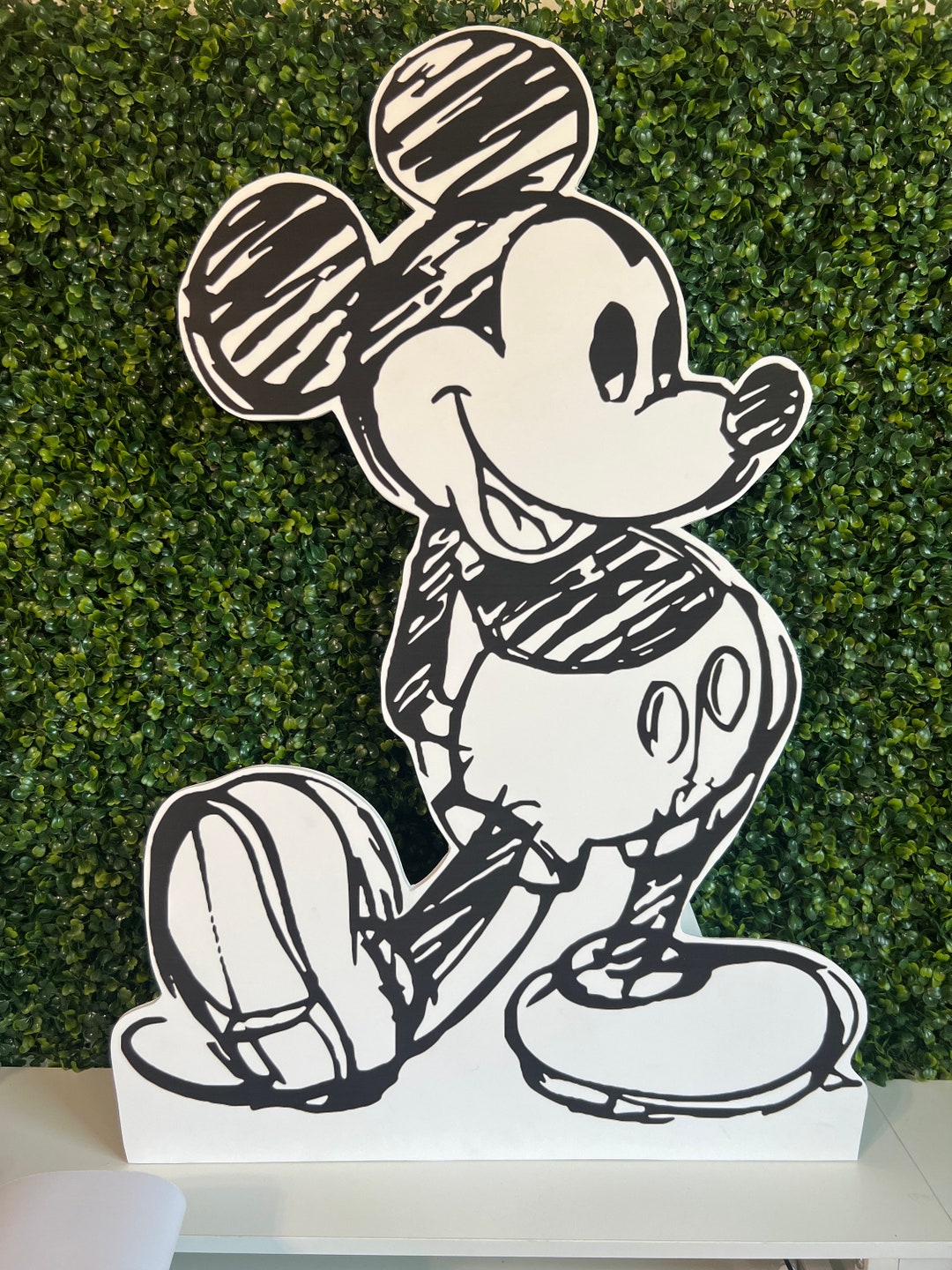 Large Mouse Vintage Prop, Large Mouse Cut Out, Vintage Mouse, Large Cut ...