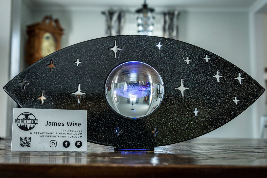Beautiful Galaxy Nebula Star Crystal Ball With Led Backlight - Etsy