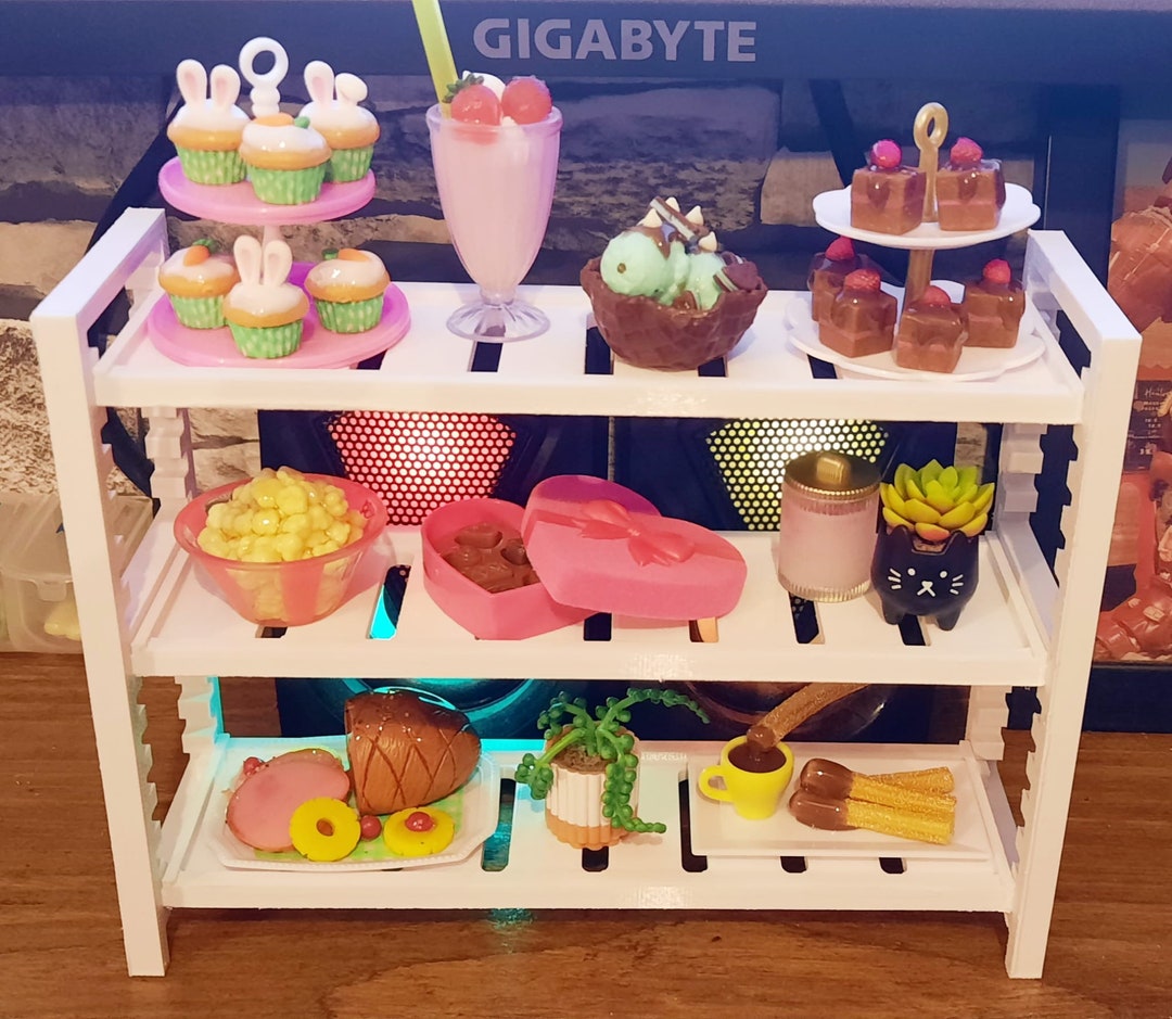 Display Shelving for Miniatures, Mini Verse, 3D Printed, 3 Tier - Etsy UK