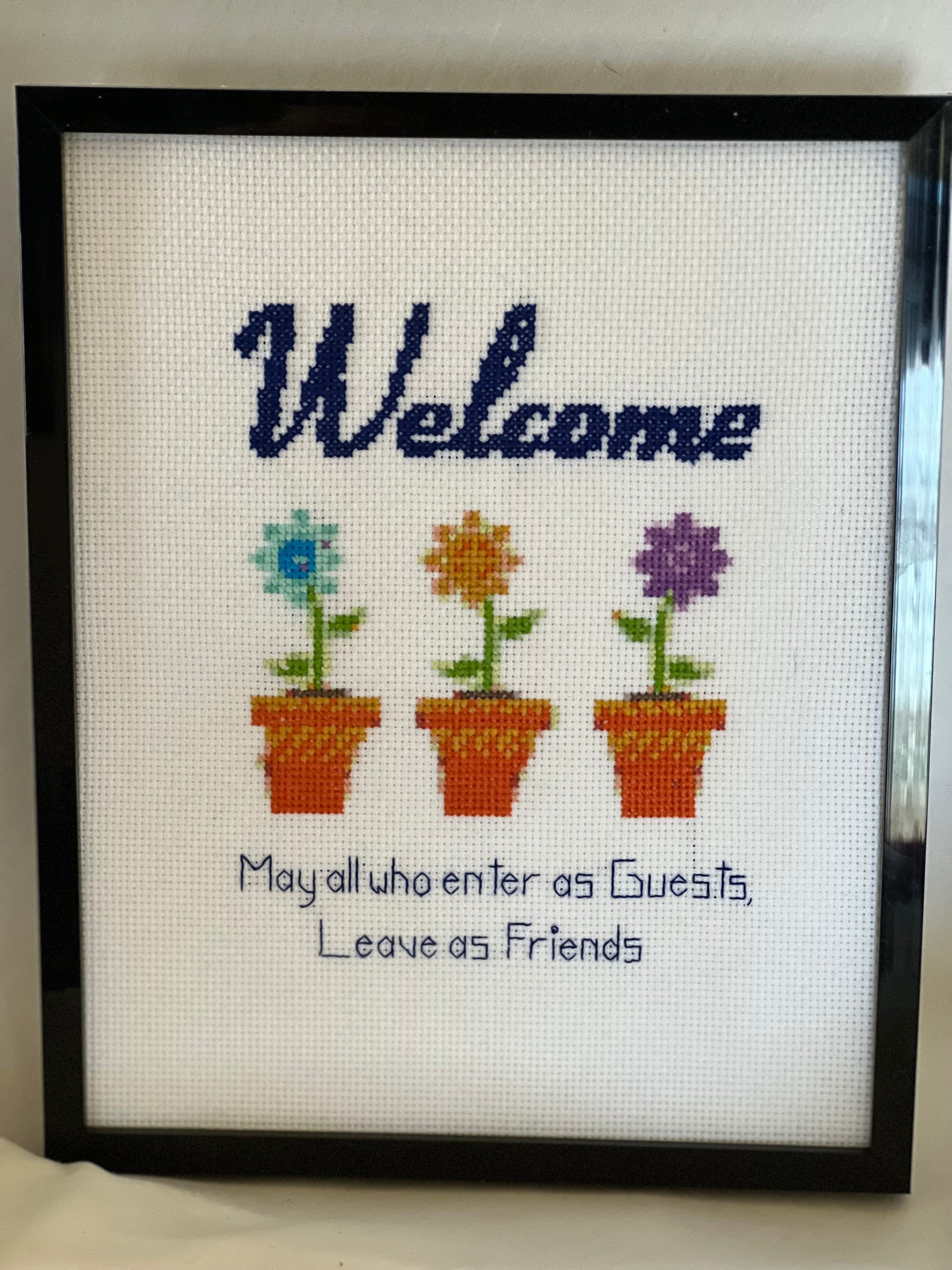 Welcome Cross Stitch Pattern - Etsy
