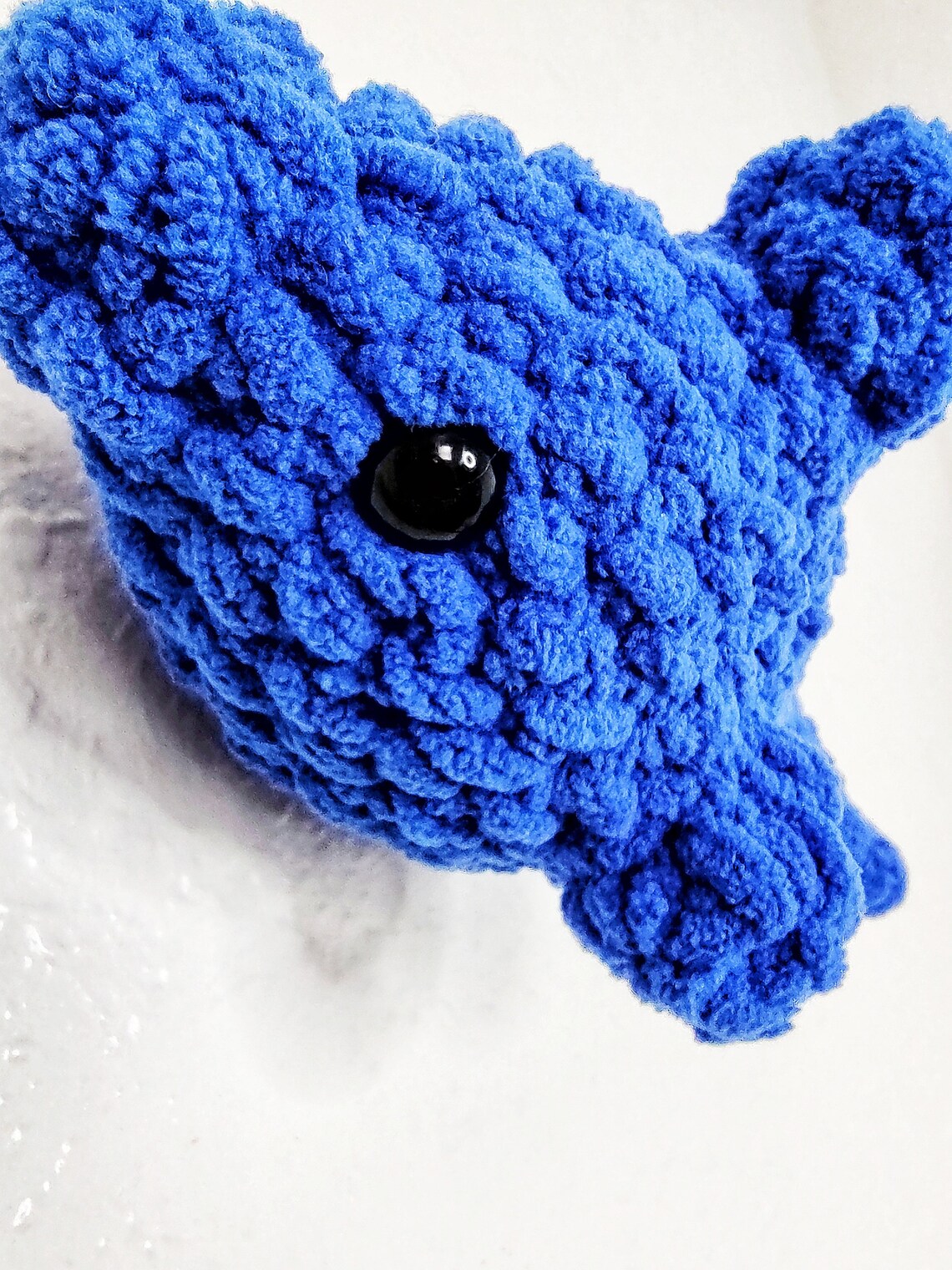 Baby Dolphin Plushies Amigurumi Handmade Crocheted Pink Blue Yellow ...