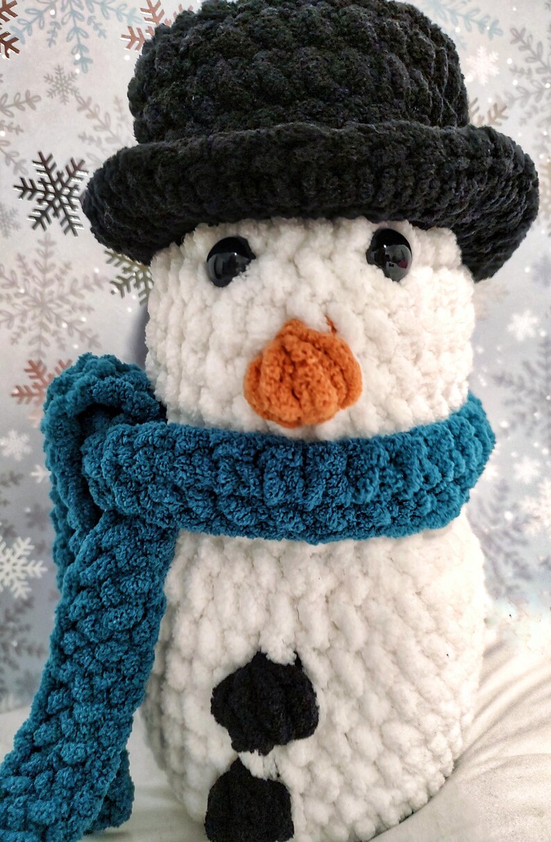 Buttons the Snowman Crochet PDF Pattern. Digital Pattern ONLY - Etsy