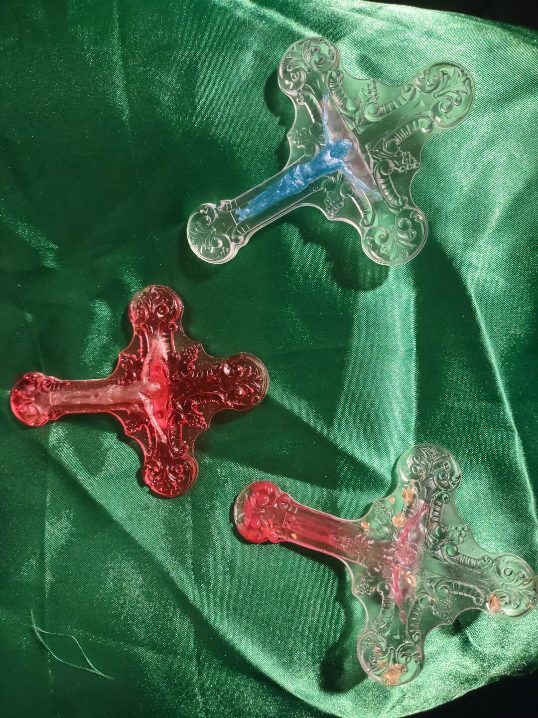 Cross With Little Jesus Pin - Etsy