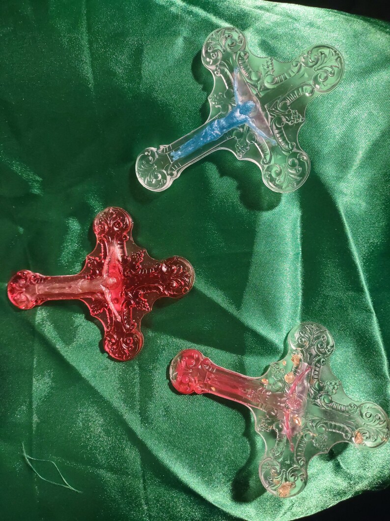 Cross With Little Jesus Pin - Etsy