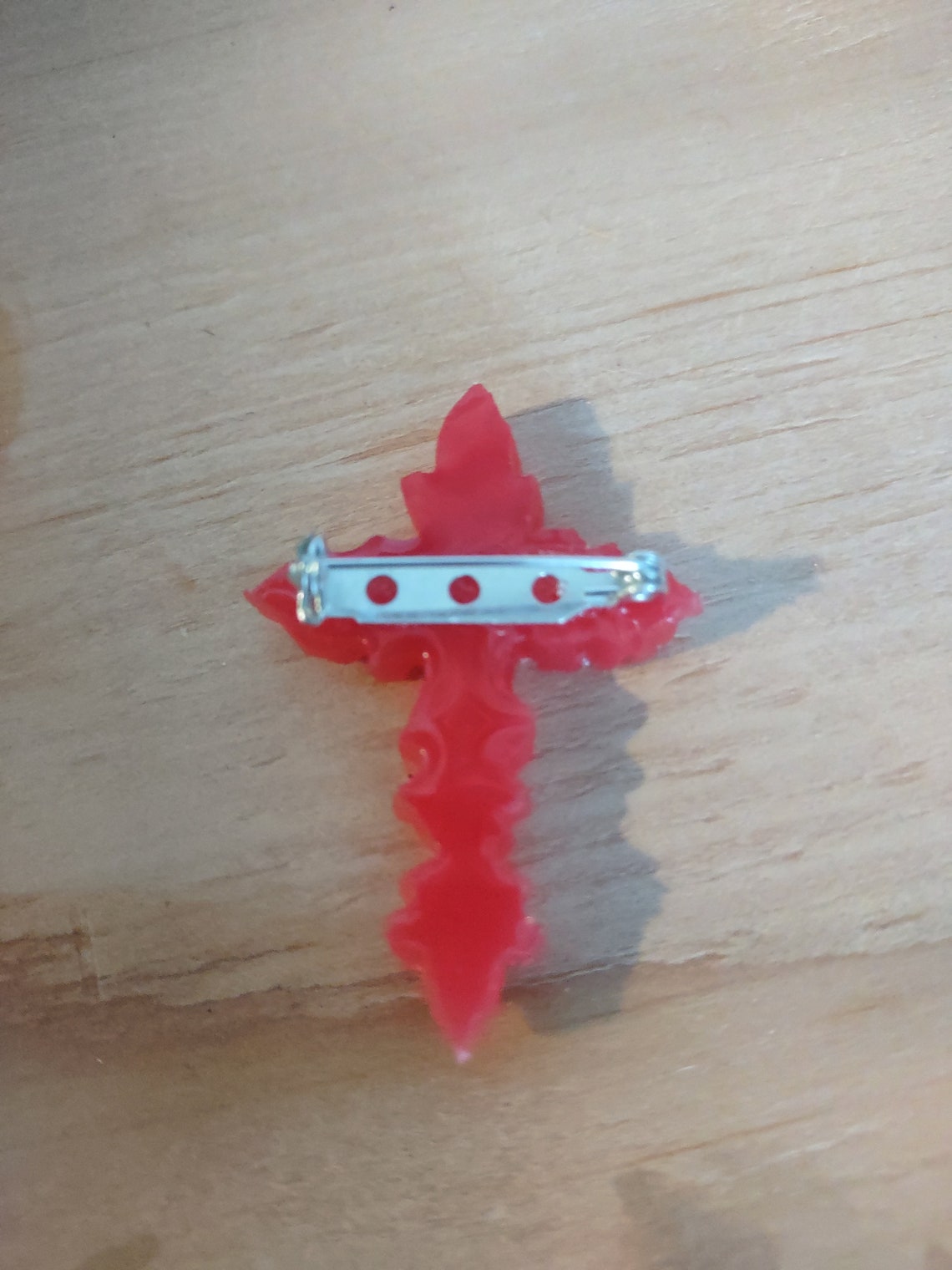 Red Cross Pin - Etsy