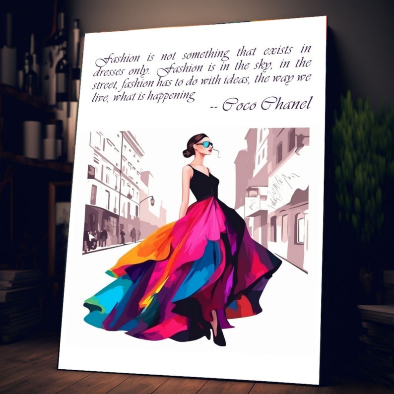 Fashion Posters, Watercolor, DIGITAL DOWNLOAD - Etsy