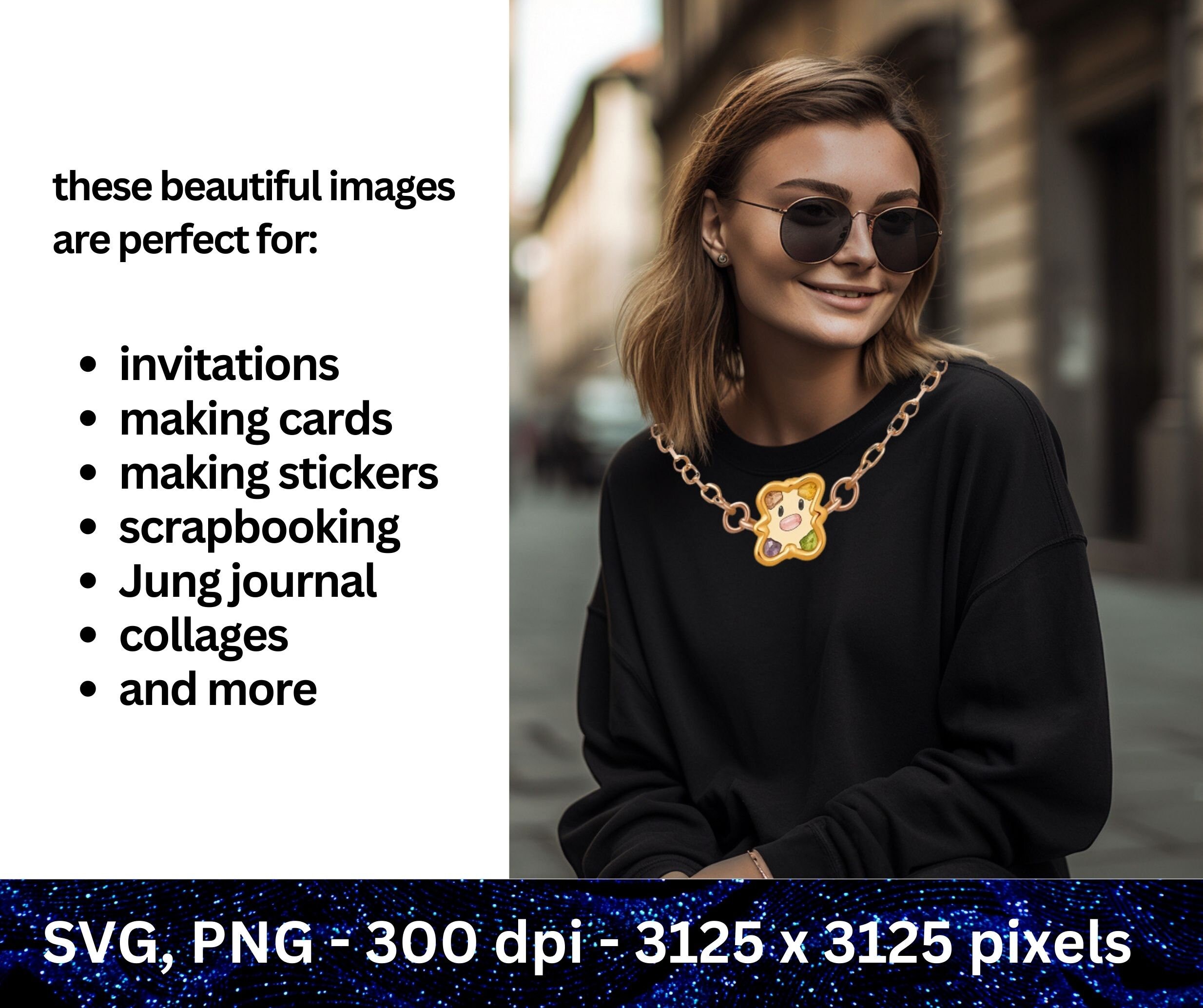 Gold Chains Clipart, 20 PNG, and 20 SVG Files - Etsy