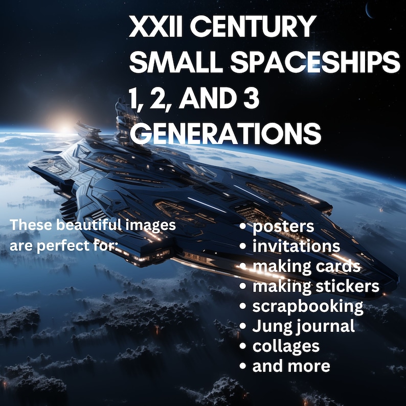 Premium Small Spaceships Clipart - XXII Century Spaceships Download ...