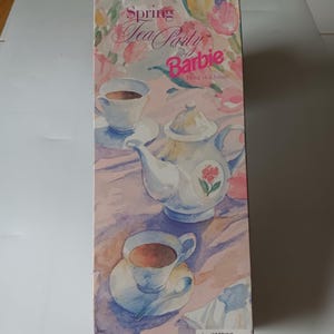 Mattel Avon Exclusive Spring Tea Party Barbie Doll Special Ed. African ...