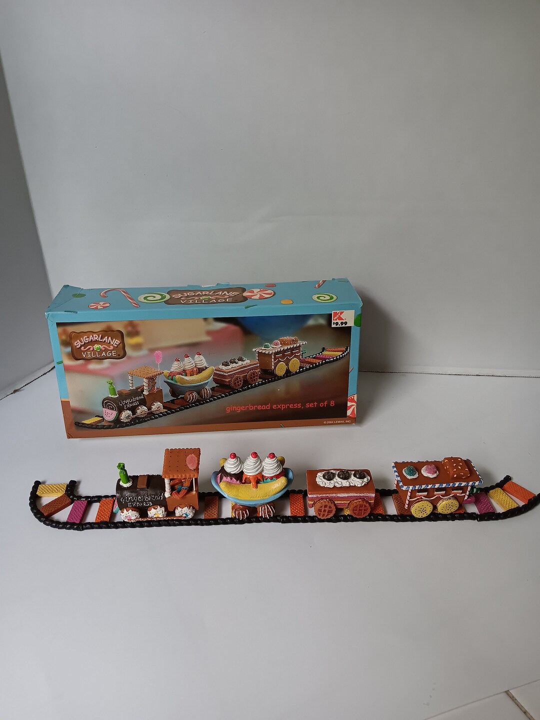 Lemax 2004 Sugar 'N Spice Christmas Gingerbread / Food Village Express ...