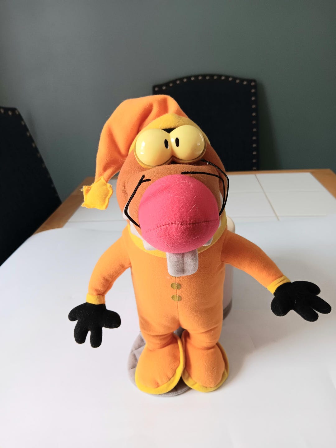 Vintage the Angry Beavers Nickelodeon Stuffed Plush Slumber Party Toy ...