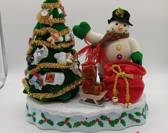 Vintage Avon Wonderful Countdown to Christmas Animated Snowman Advent ...