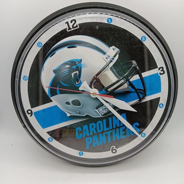 Nfl Wall Clock - Etsy