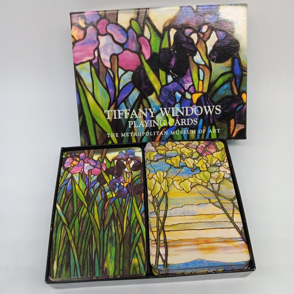 Stained Glass Playing Cards - Etsy