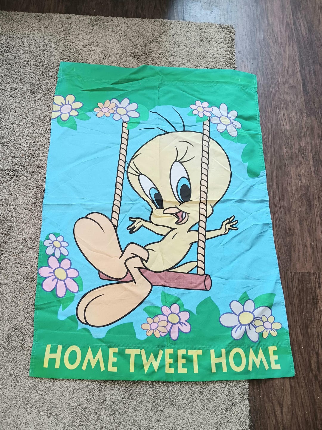 Looney Tunes Tweety Bird Home Tweet Home Hanging Outdoor Spring Garden ...