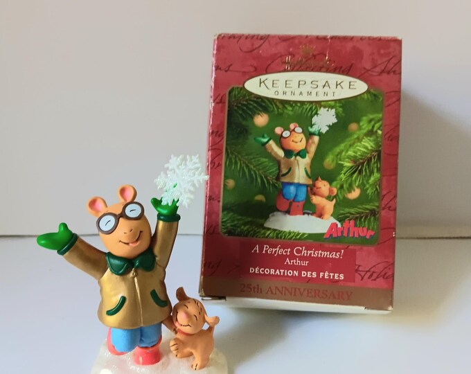 Hallmark 2001 Keepsake 25th Anniversary-"a Perfect Christmas"-arthur ...