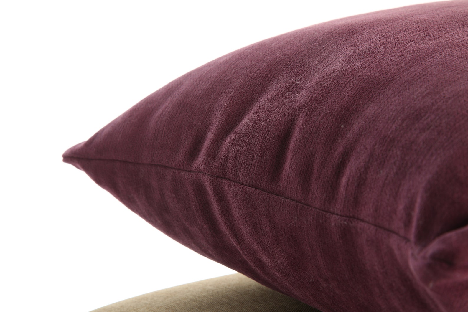 Purple Chenille Pillow Cover,plum Soft Textured Pillow,purple Cushion ...