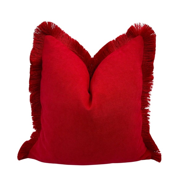 Red Brush Fringe - Etsy