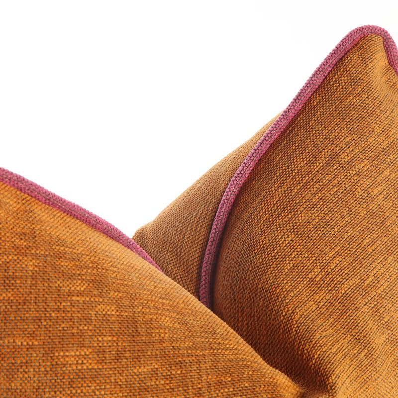 Orange Euro Sham - Etsy