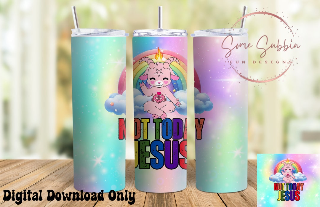 Not Today Jesus Png, Not Today Jesus Sublimation Design, Not Today ...