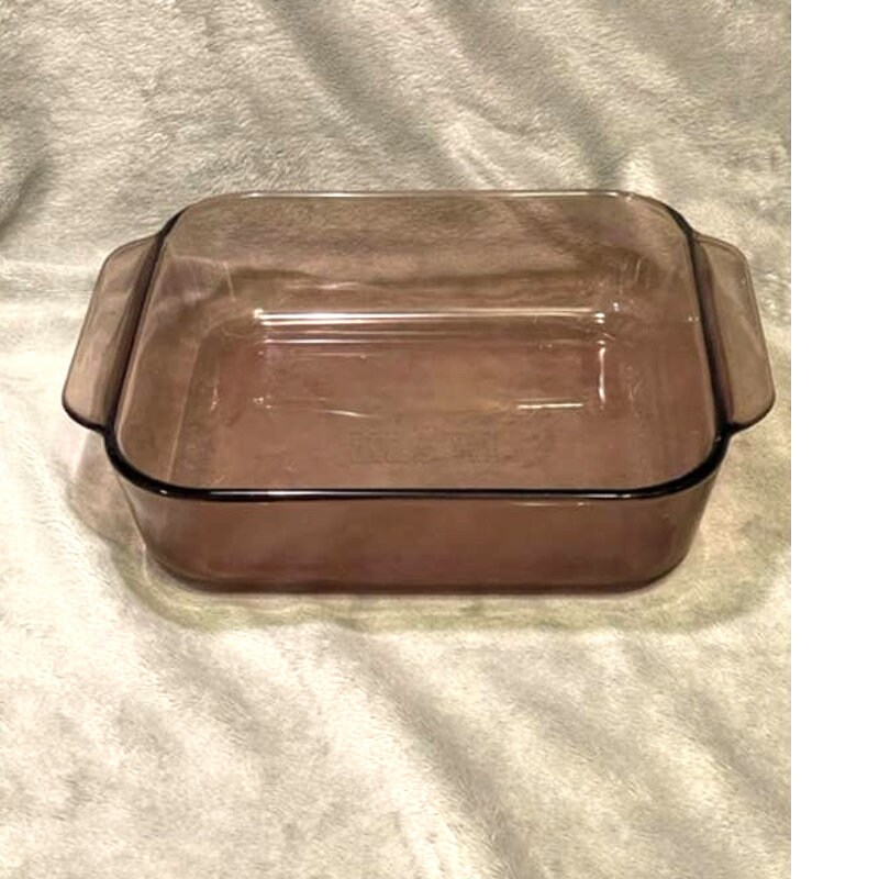 Vintage Pyrex Visions Amber Glass Square Bakeware 2QT/2L - Etsy