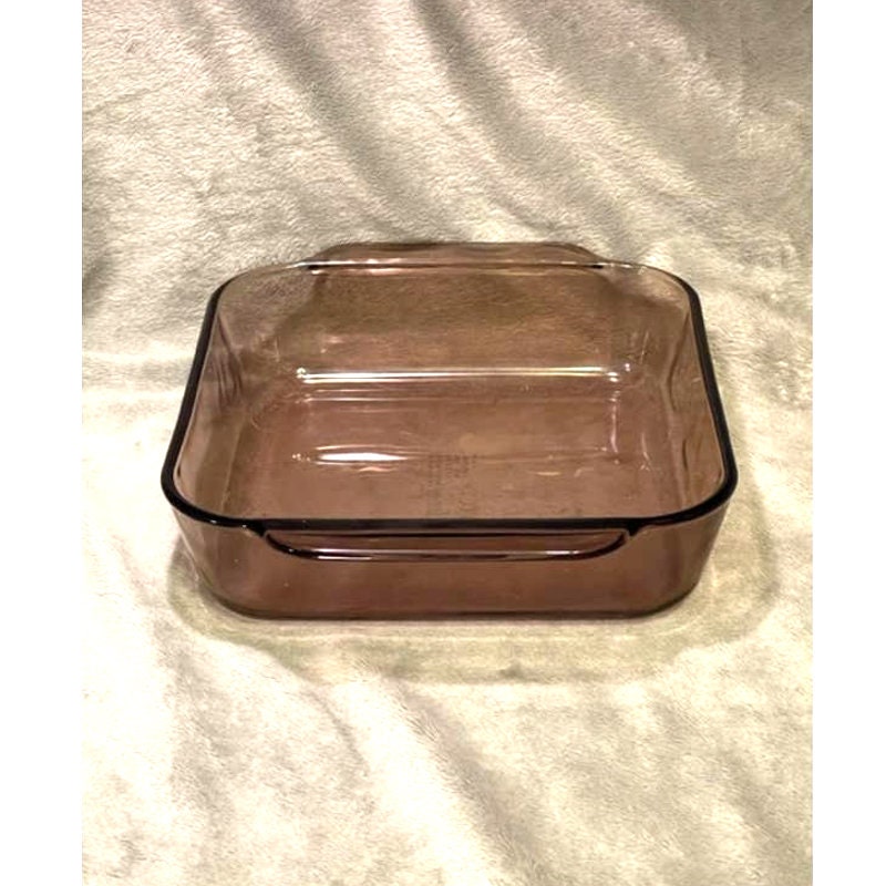 Vintage Pyrex Visions Amber Glass Square Bakeware 2QT/2L - Etsy