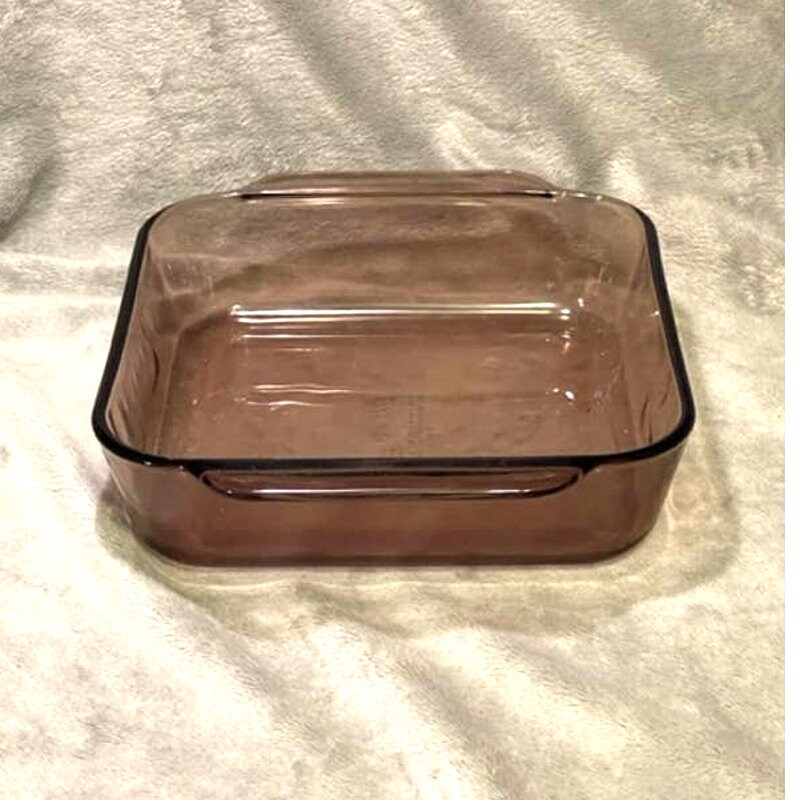 Vintage Pyrex Visions Amber Glass Square Bakeware 2QT/2L - Etsy