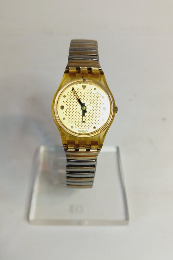 1990, Vintage Swatch Strap, 'Tristan', GB135, 17mm, G… - Gem