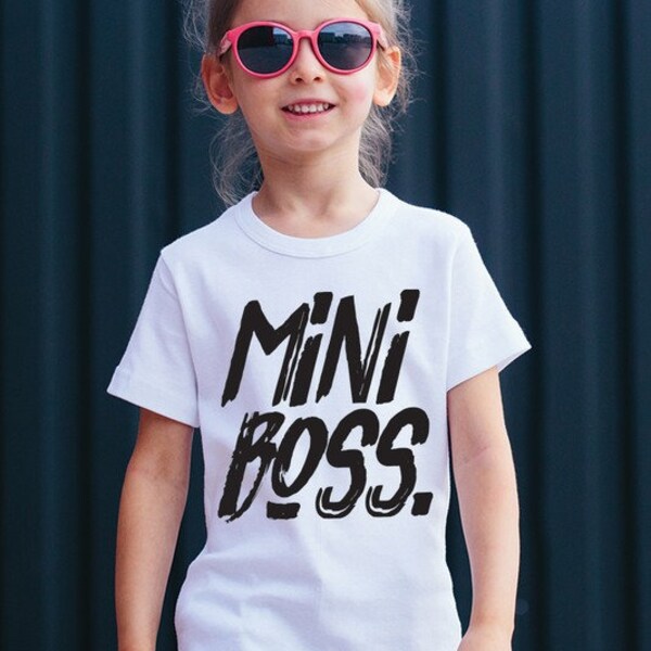 Boss and Mini Boss Shirt - Etsy