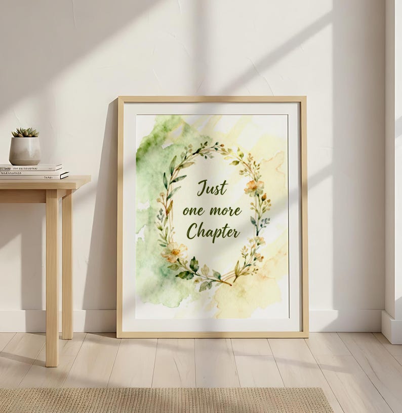 Cottagecore Book Lover Wall Art Set | Cozy Reading Nook Prints ...