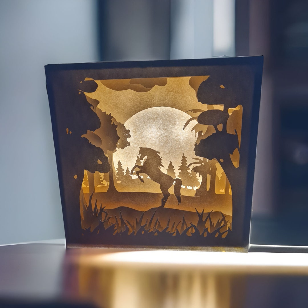 Fichier lightbox cheval - Etsy France