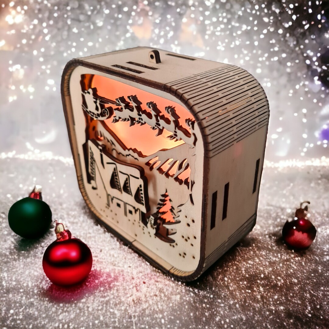 Fichier coupe laser DXF Noël laser - Etsy France