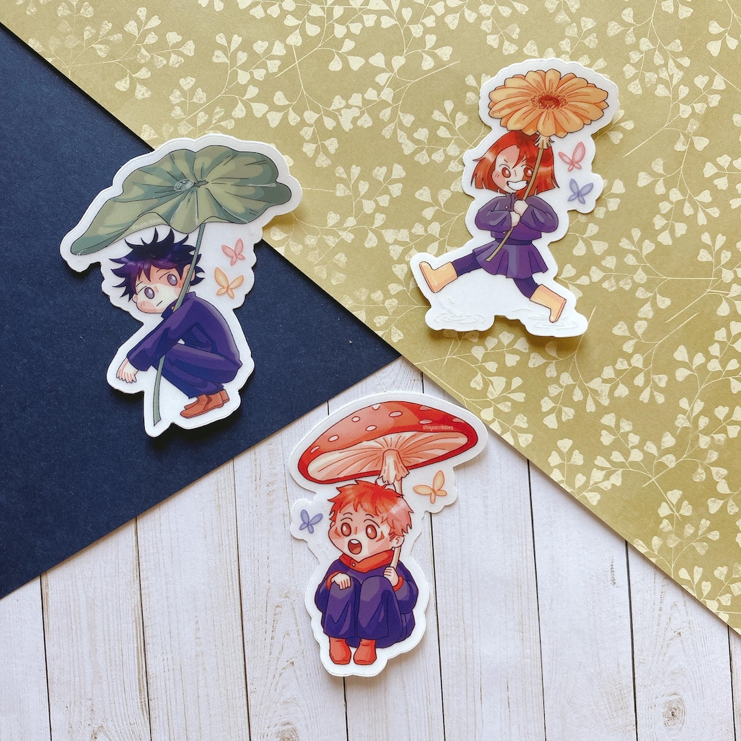 JJK First Year Garden Stickers - Etsy