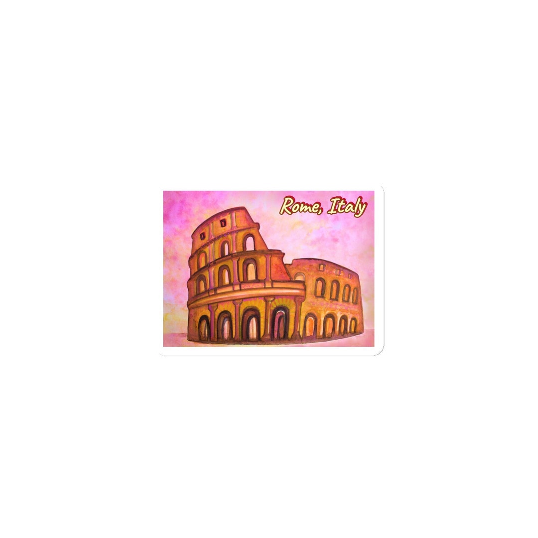 Artistic Magnet Colosseum, Rome, City, Italy, Souvenir - Etsy