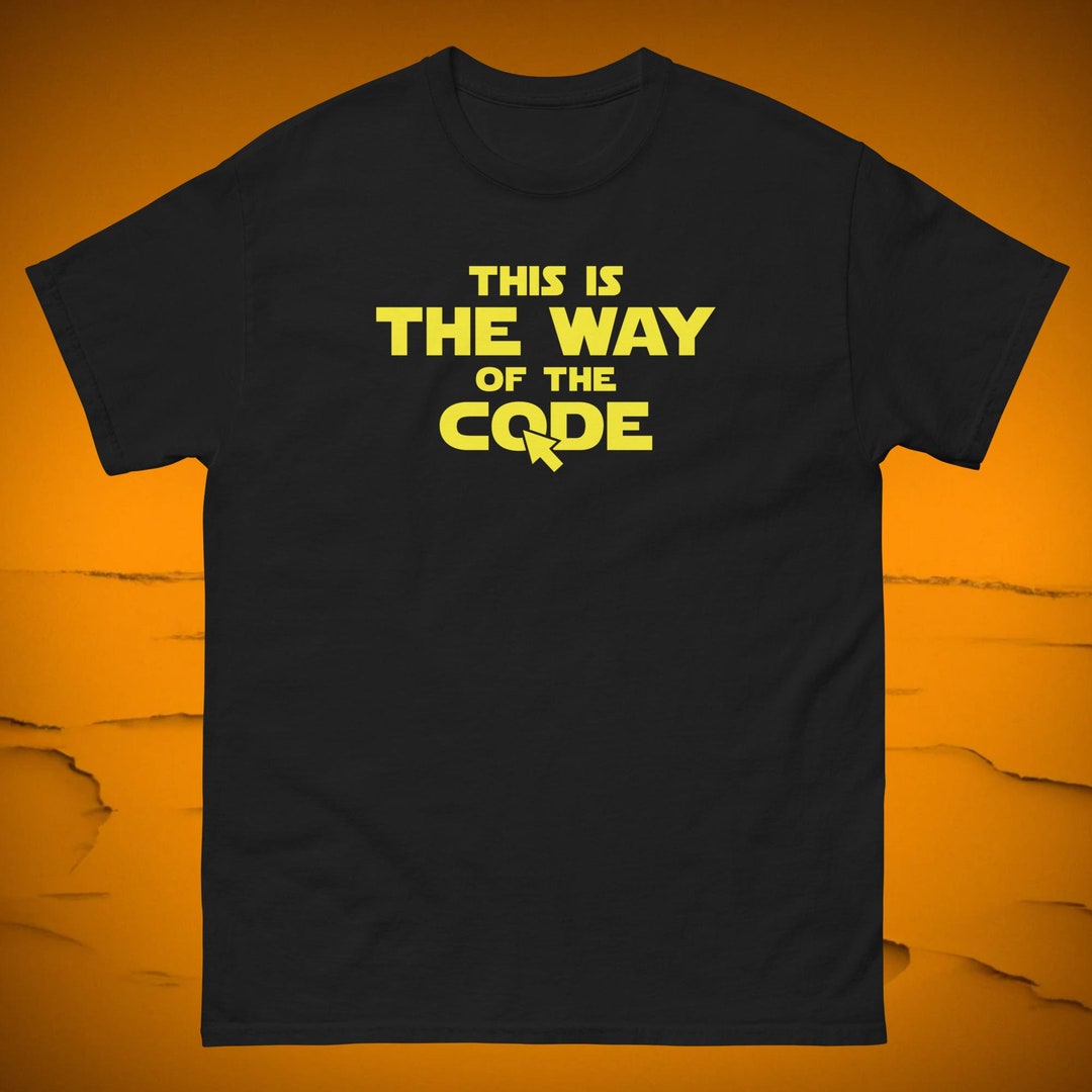 The Mandalorian: This is the Way of the Code Stylish Techwear T-shirt ...