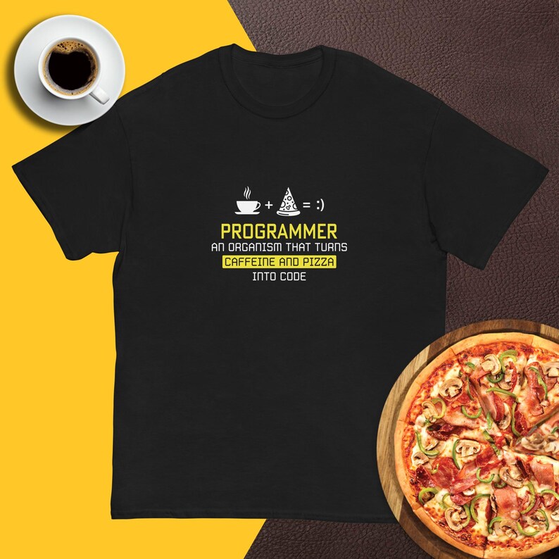 Techwear Tee Shirt for Software Developers and Engineers With a Funny Print Explaining the ...