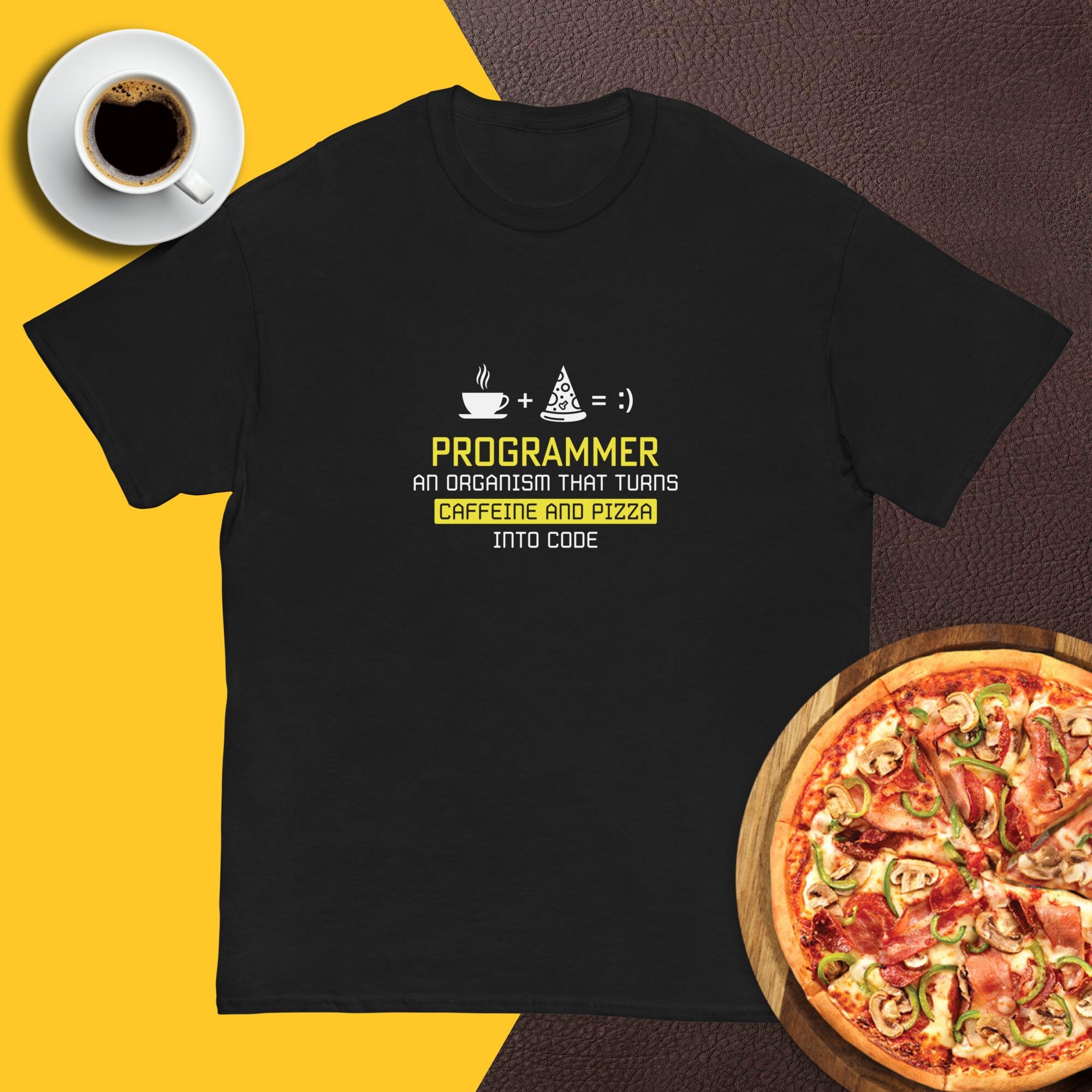 Techwear Tee Shirt For Software Developers And Engineers With A Funny Print Explaining The