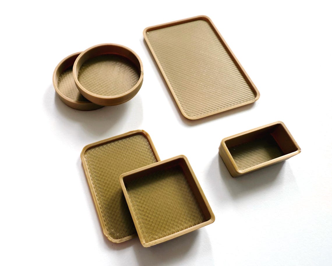 Teglie da forno in miniatura: teglie da forno per biscotti e torte da ...