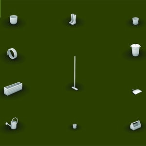 Dollhouse Garden Kit | DIY Dollhouse Kit for Adults | 1:12 Scale ...