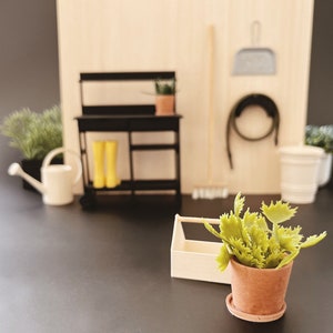 Dollhouse Garden Kit | DIY Dollhouse Kit for Adults | 1:12 Scale ...