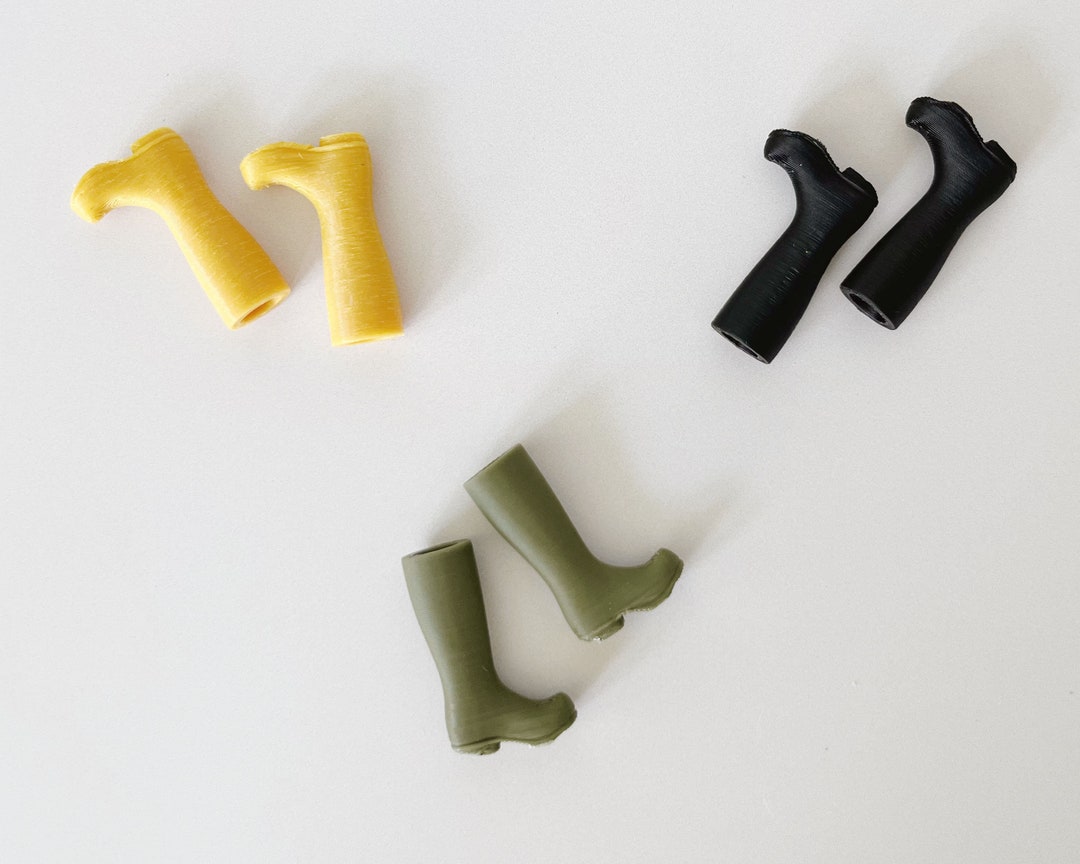 Miniature Rain Boots - 1:12 Scale Accessories for Dollhouse and Fairy ...