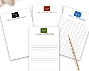 Personalized Notepad for Men Professional Stationery Gifts for Him - Etsy