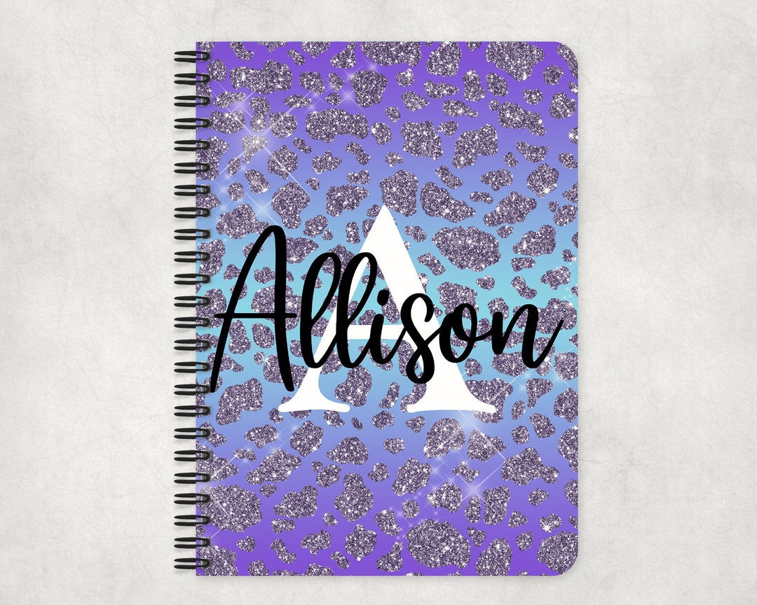 Personalized Spiral Notebook Personalized Journal Custom Journal Spiral ...