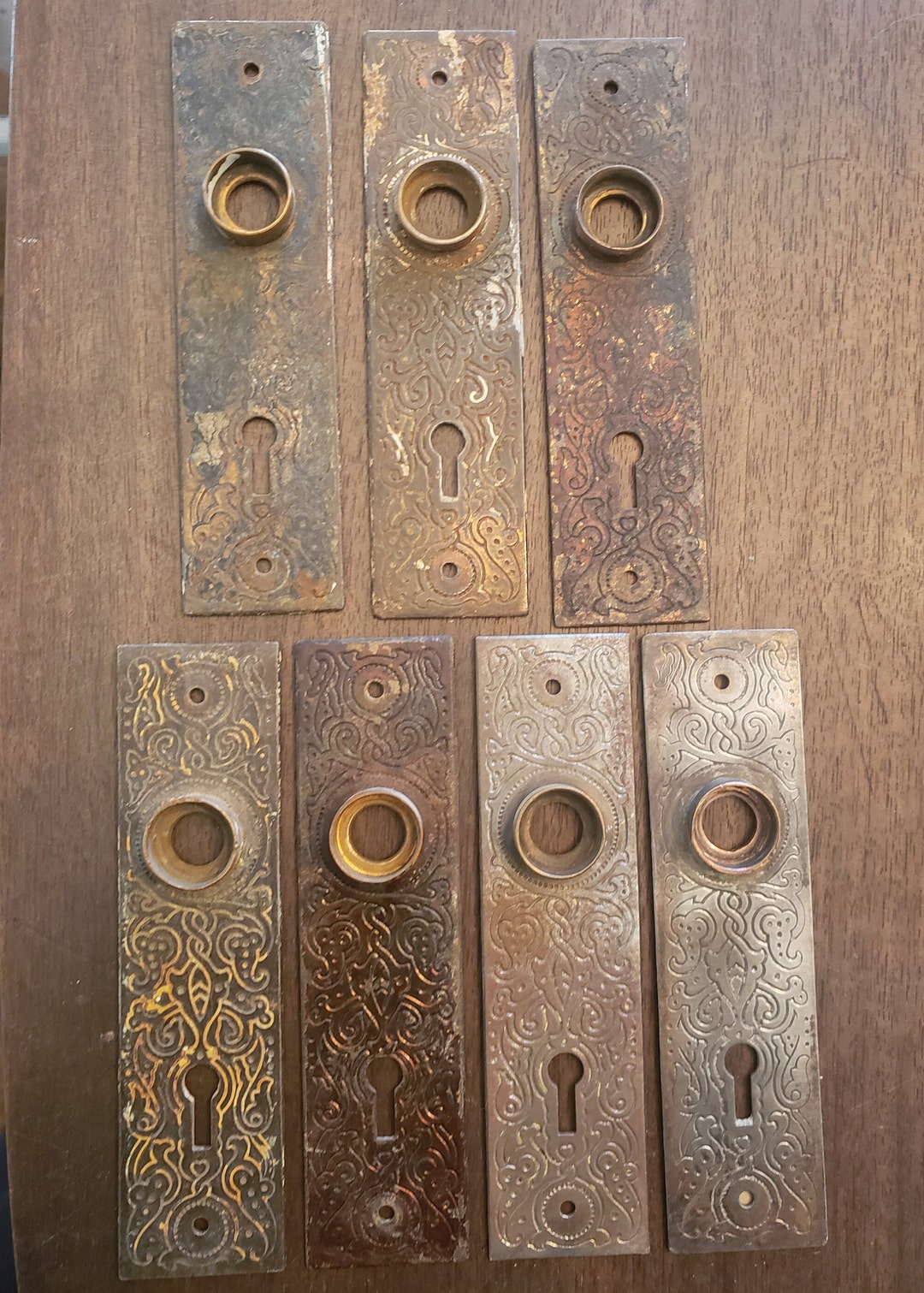 Villa Back Plate Door Hardware, Antique - Etsy