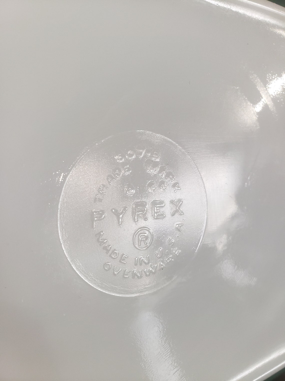 Vintage Pyrex Casserole Dish Heinz Green - Etsy