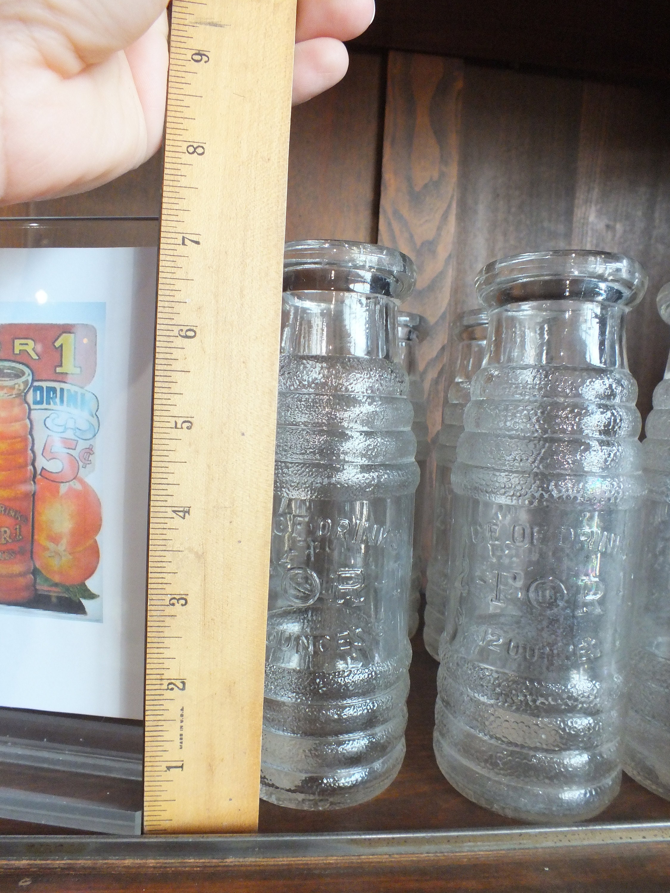 Ace of Drinks '2 for 1' Vintage Bottles, Set of 2 - Etsy