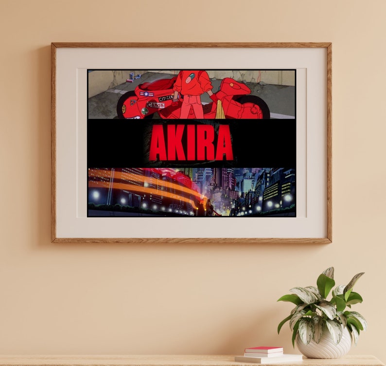 A3 Akira Animated Film Stills 3 Panel Digital Download - Etsy