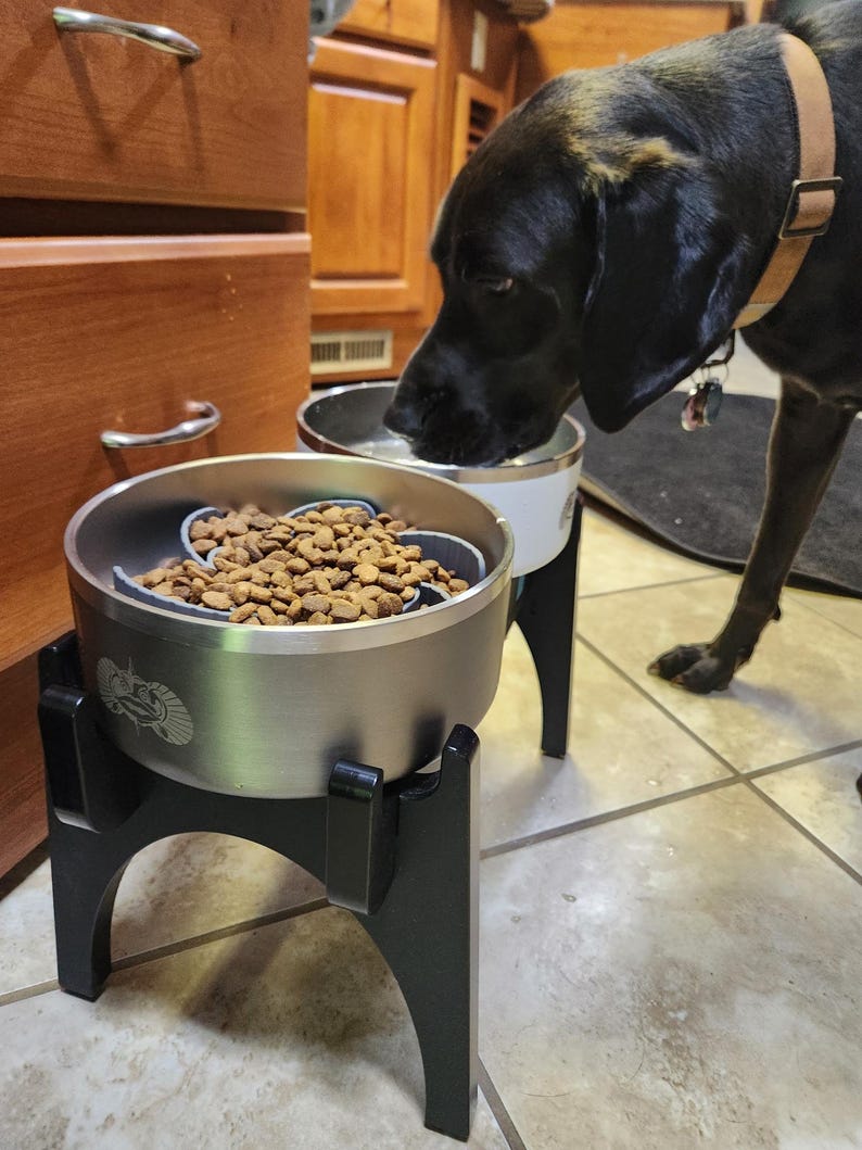 Raised Dog Bowl Collapsible Feeder - Fits- Toadfish - Yeti - RTIC - Etsy