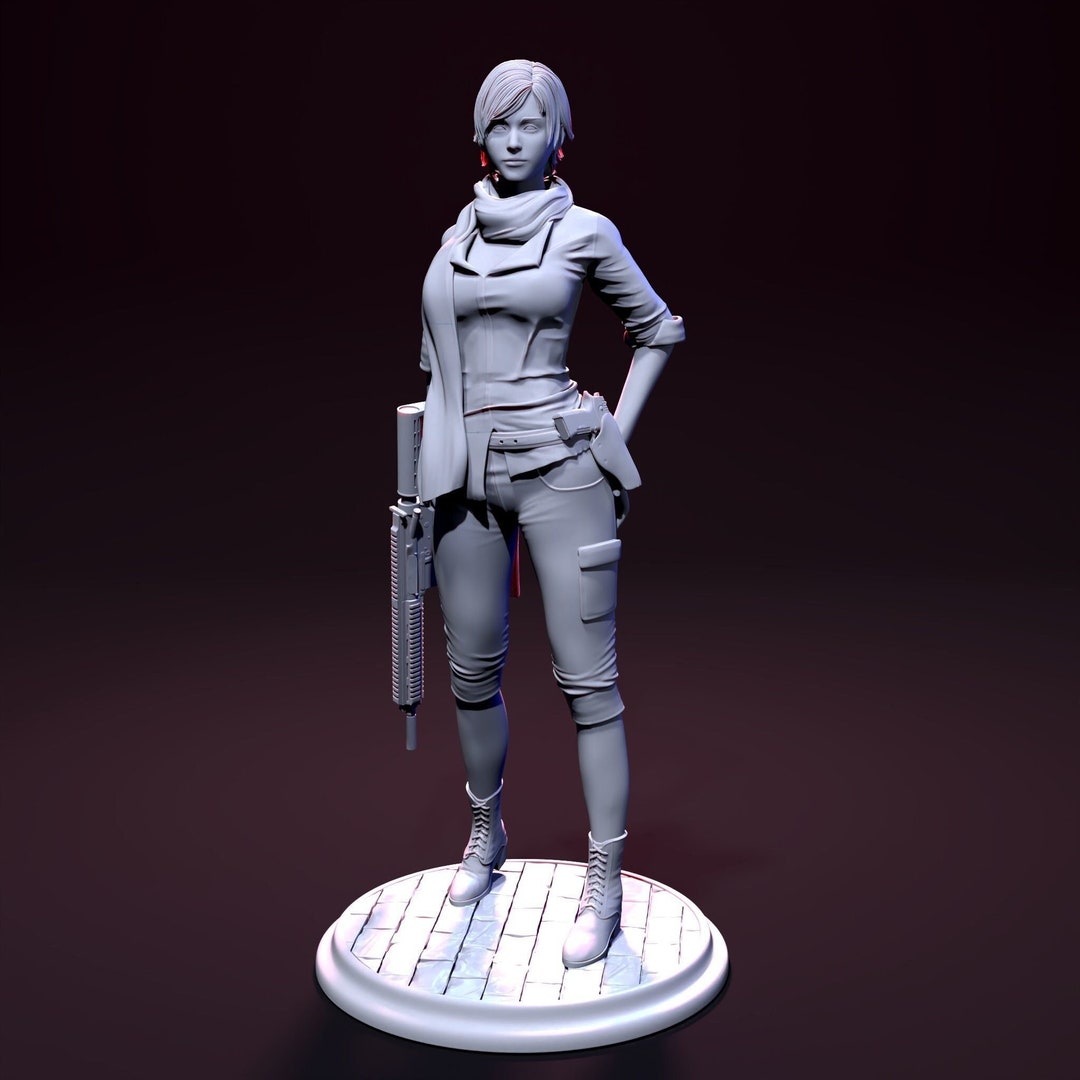 Biohazard Resident Sherry Birkin Figurine 3d Stl Digital File for ...